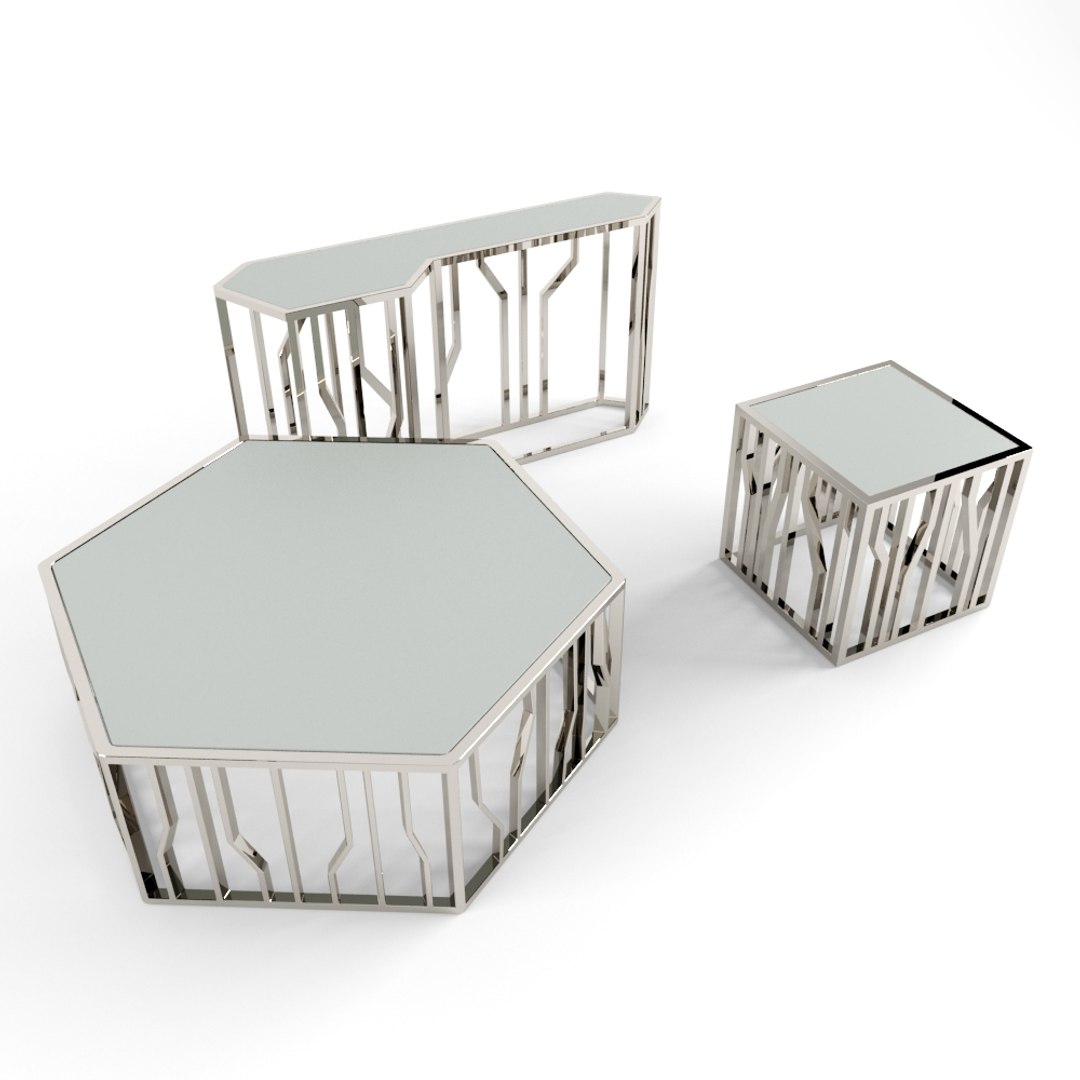 3D michael amini set table model - TurboSquid 1205806