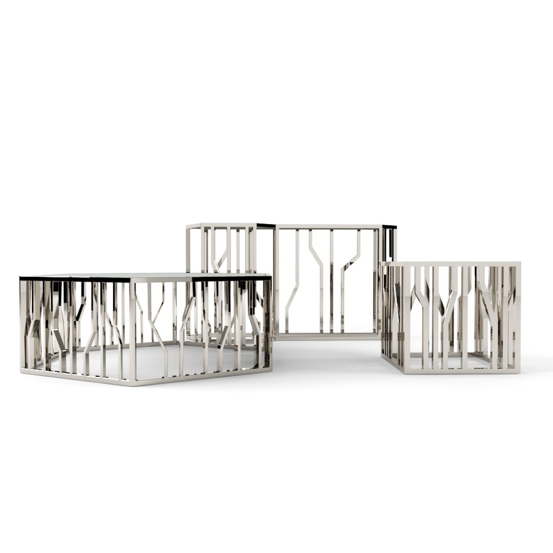 3D michael amini set table model - TurboSquid 1205806