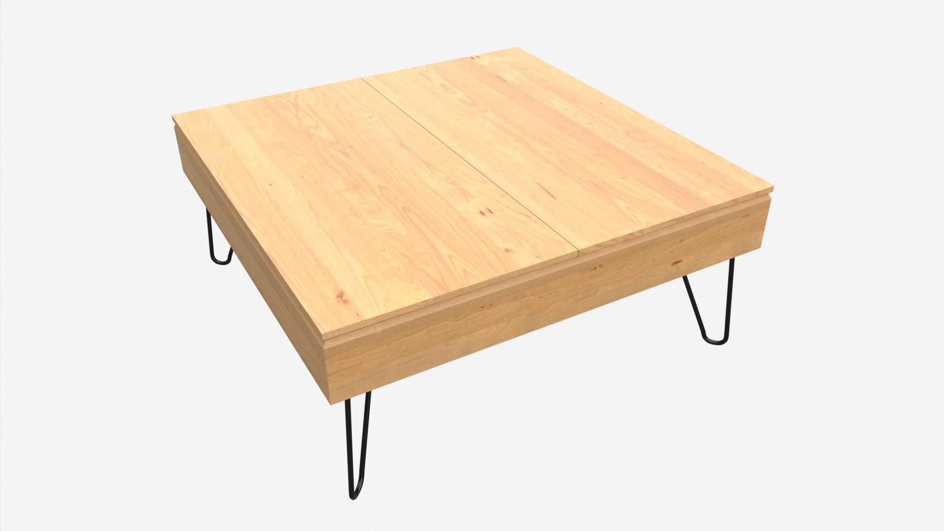 3D Rectangle Coffee Table 03 Model - TurboSquid 1934132