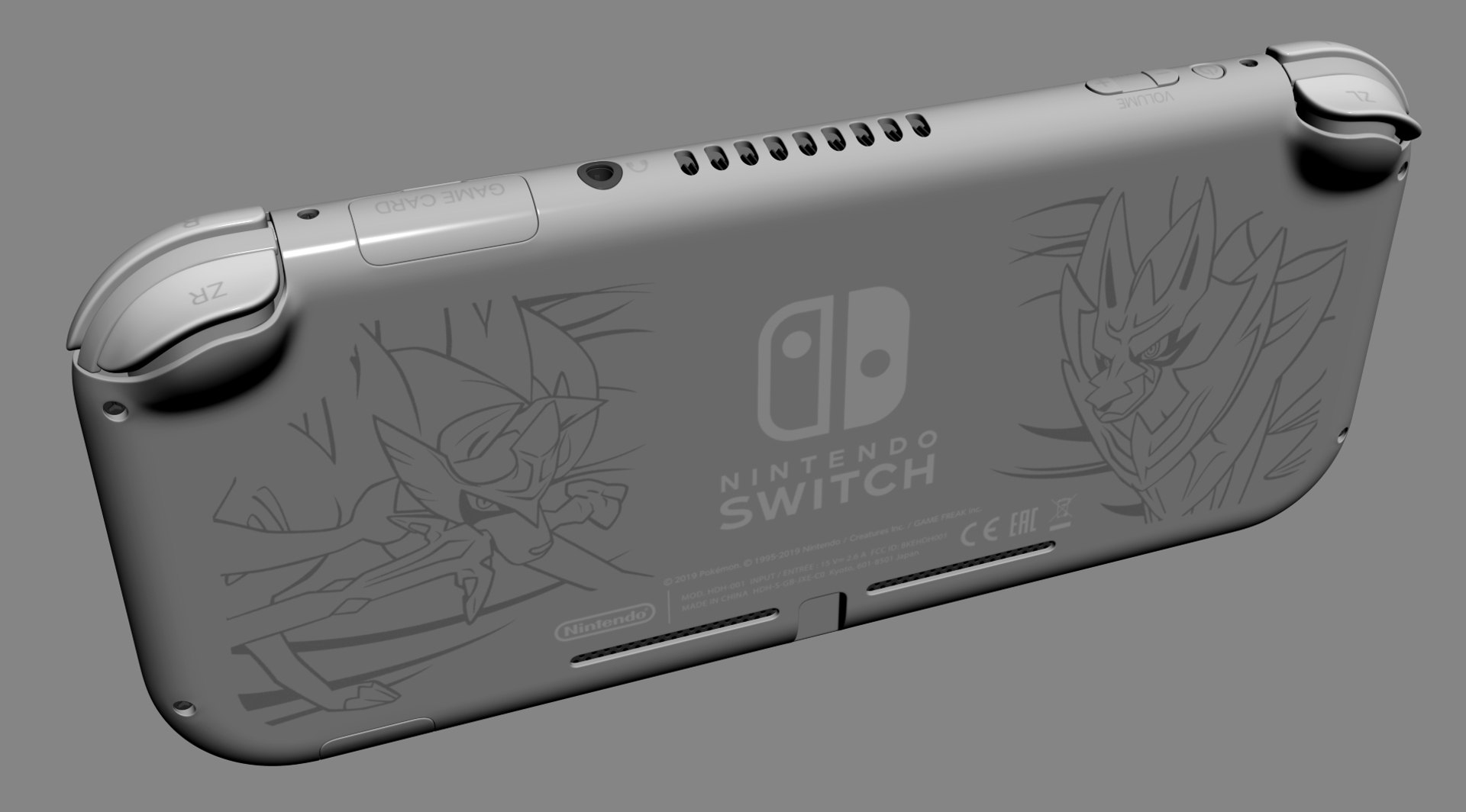 Nintendo Switch Lite 3D Model - TurboSquid 1429796