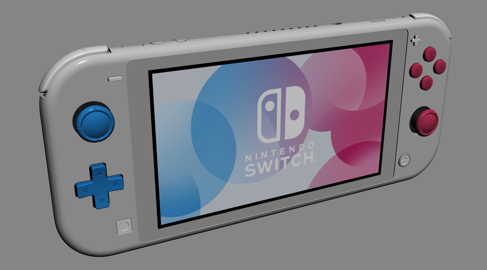 Nintendo Switch Lite 3D Model - TurboSquid 1429796
