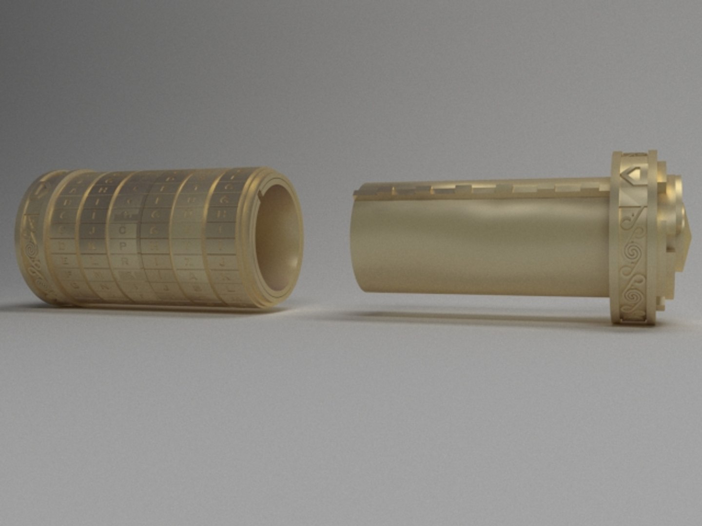 3D Cryptex Da Vinci Code - TurboSquid 1389427