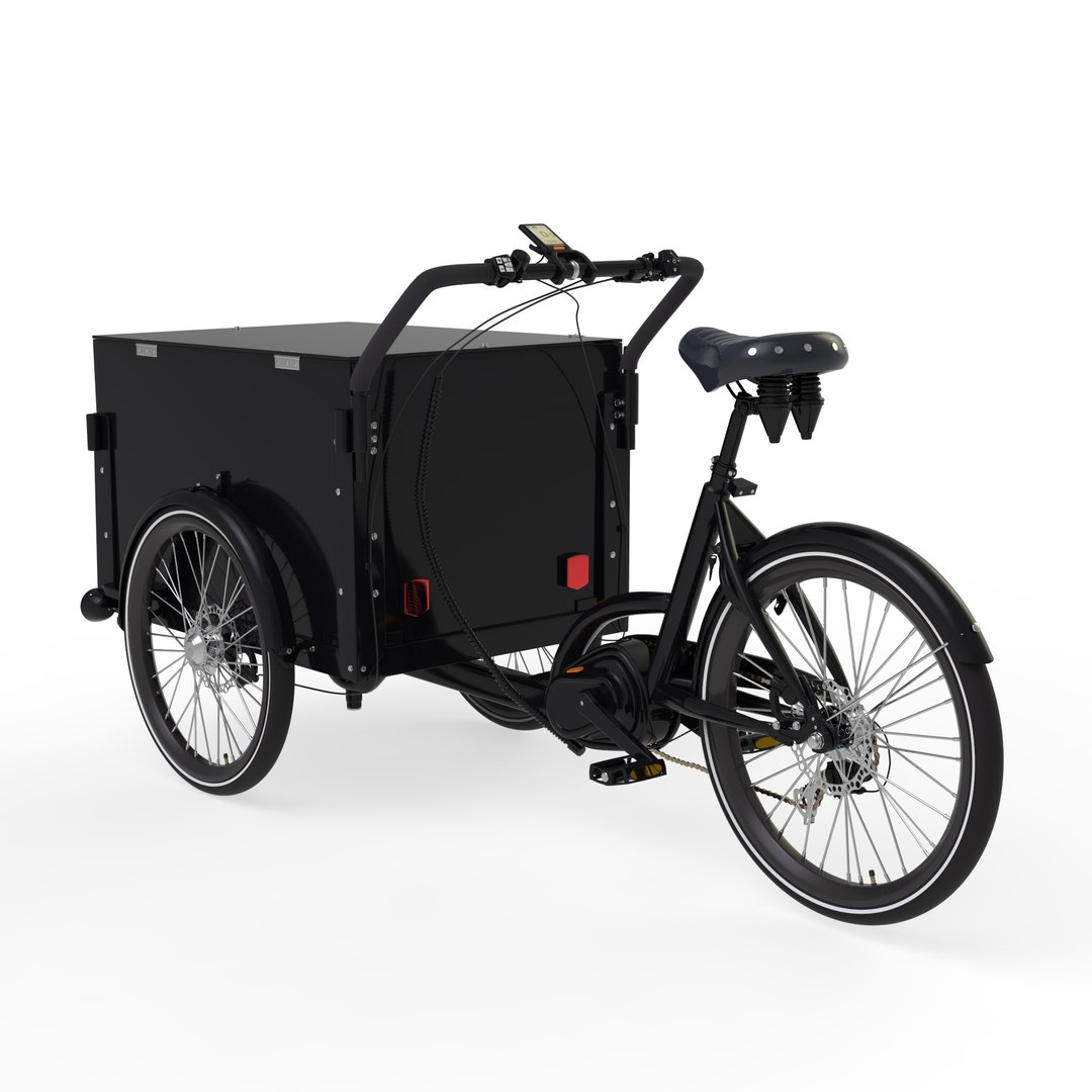 3D Cargobike Closed Type Model - TurboSquid 1982238