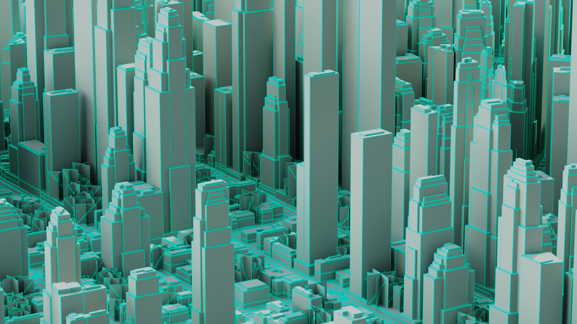 3D Real Time City 20 - TurboSquid 2126435