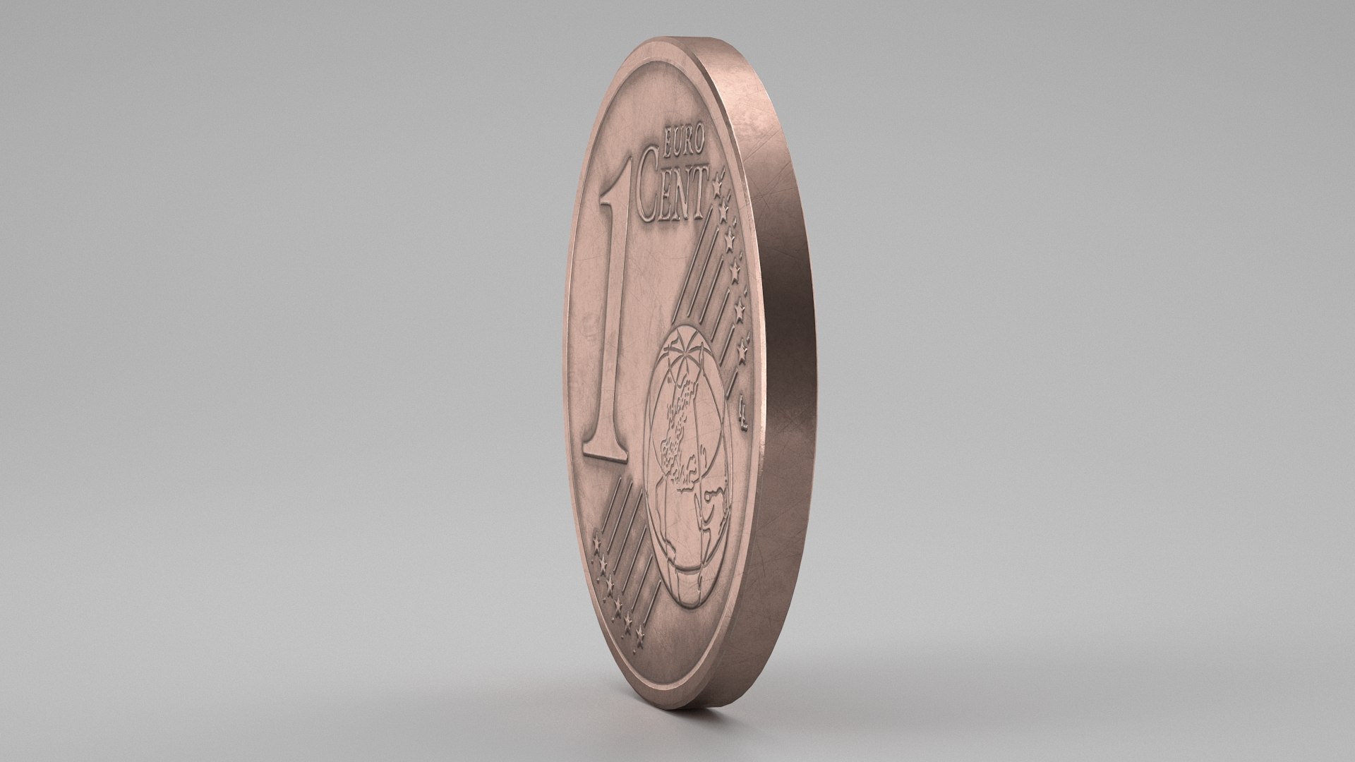 3D Euro Cent Pbr - TurboSquid 1700138