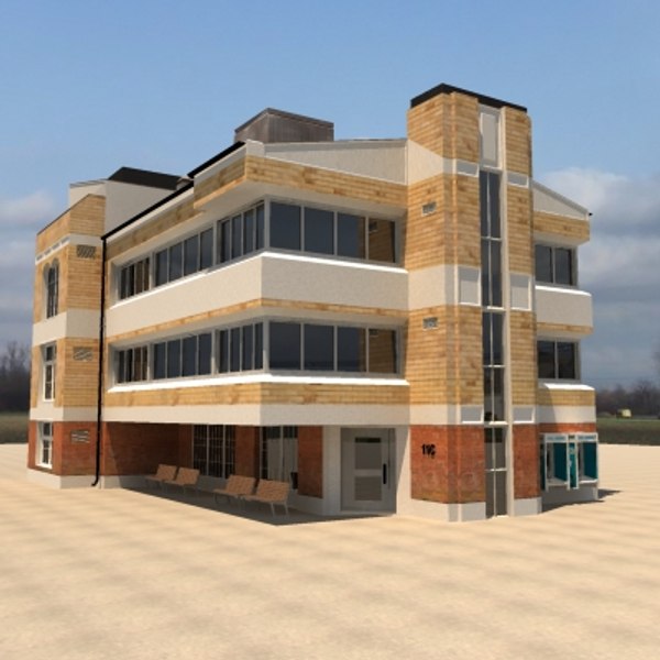 LowRise-Office C Multi 3D 모델 - TurboSquid 382591