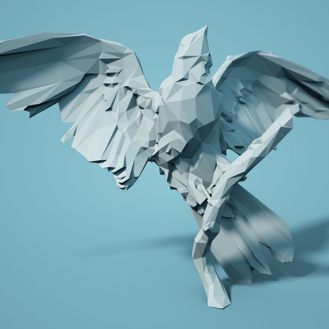 Animal Realistic Faceted 3D Model - TurboSquid 1162281