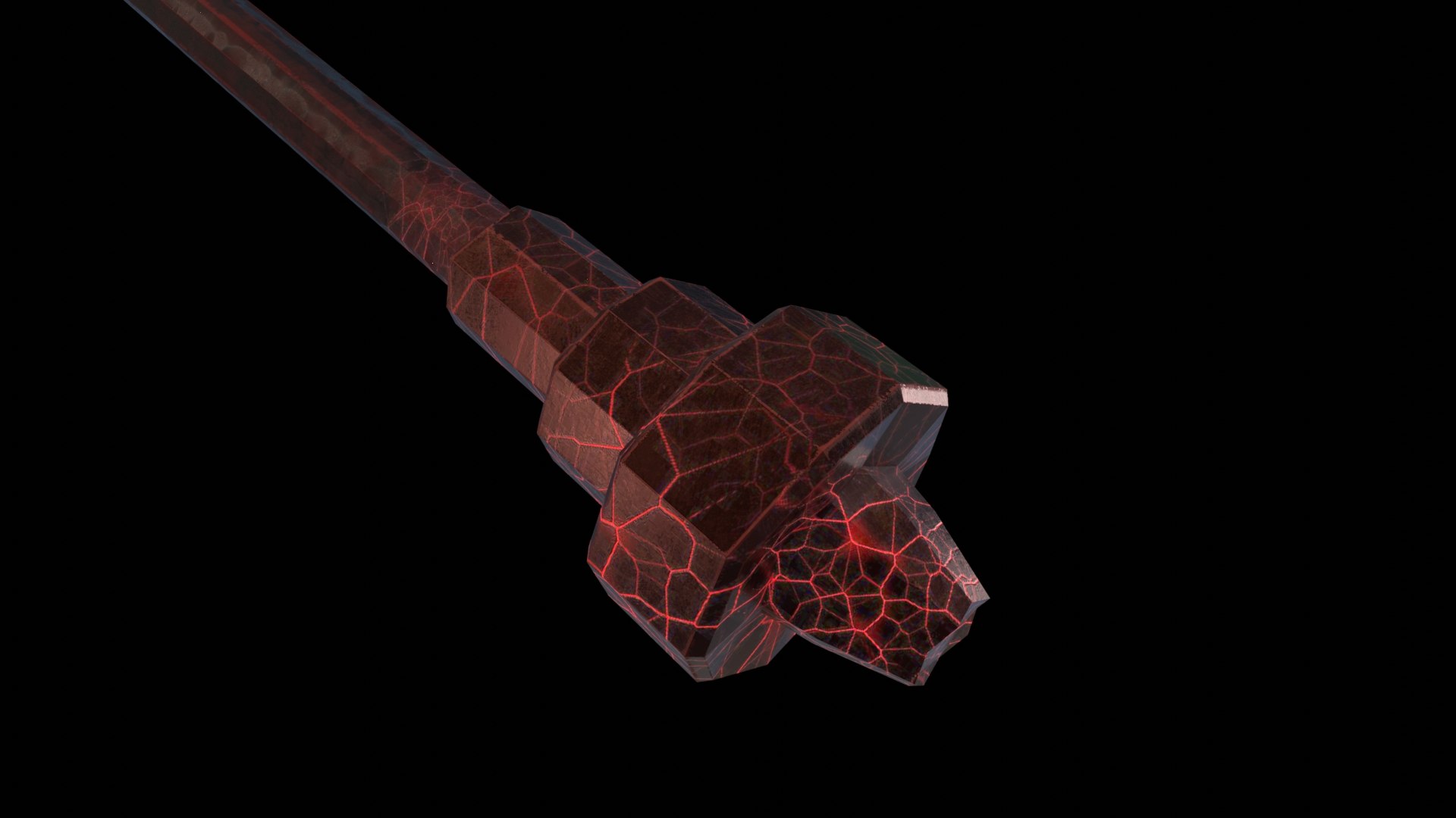 Blood Mace 3D - TurboSquid 1731991