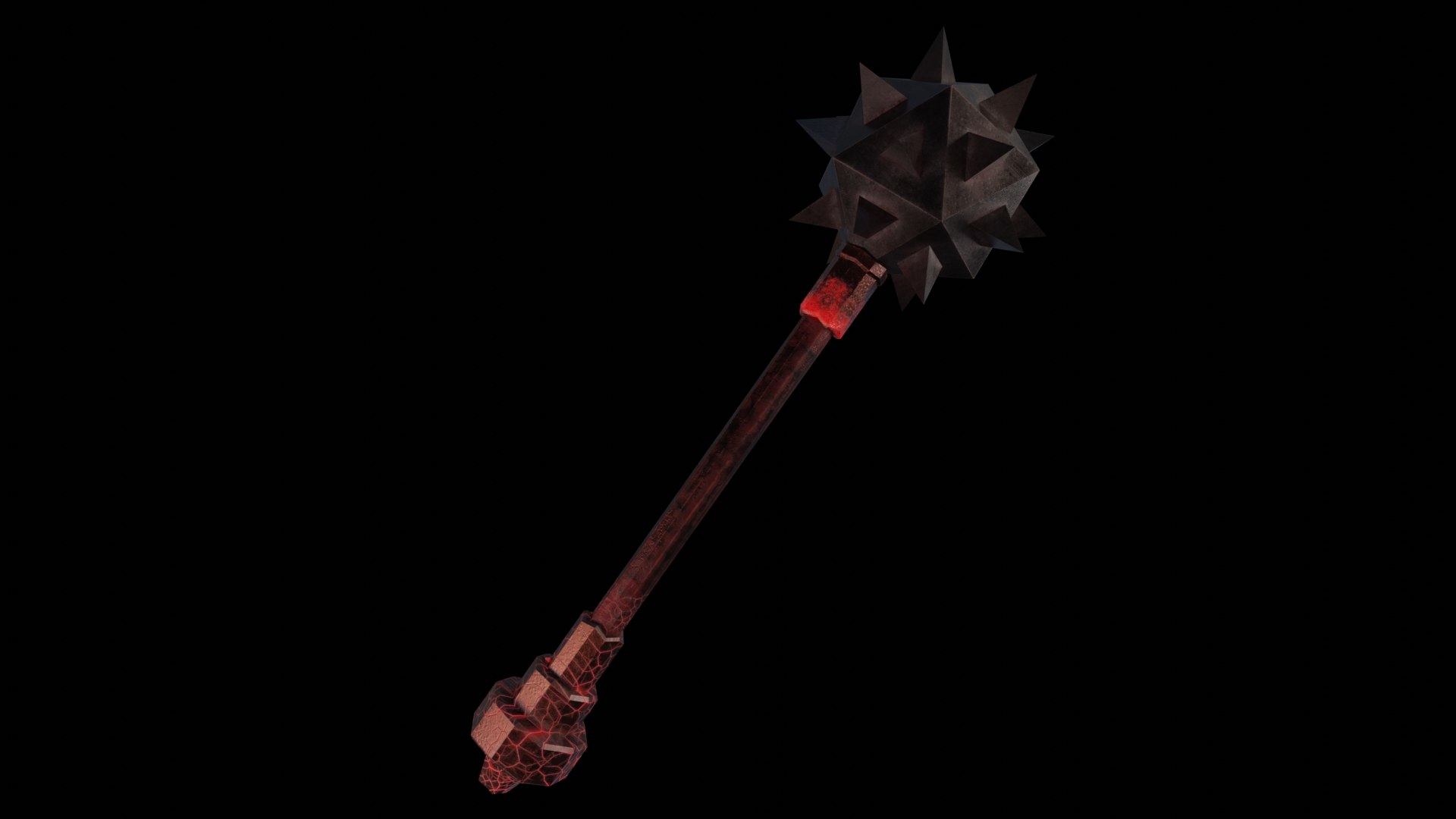 Blood Mace 3D - TurboSquid 1731991