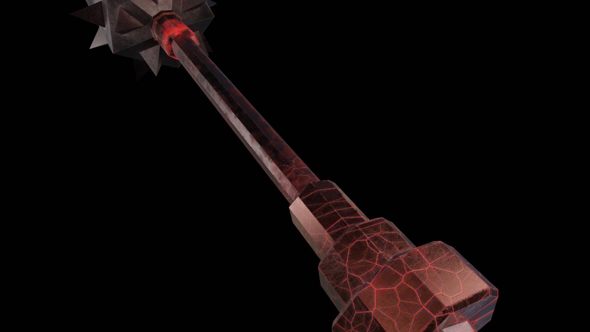 Blood Mace 3D - TurboSquid 1731991