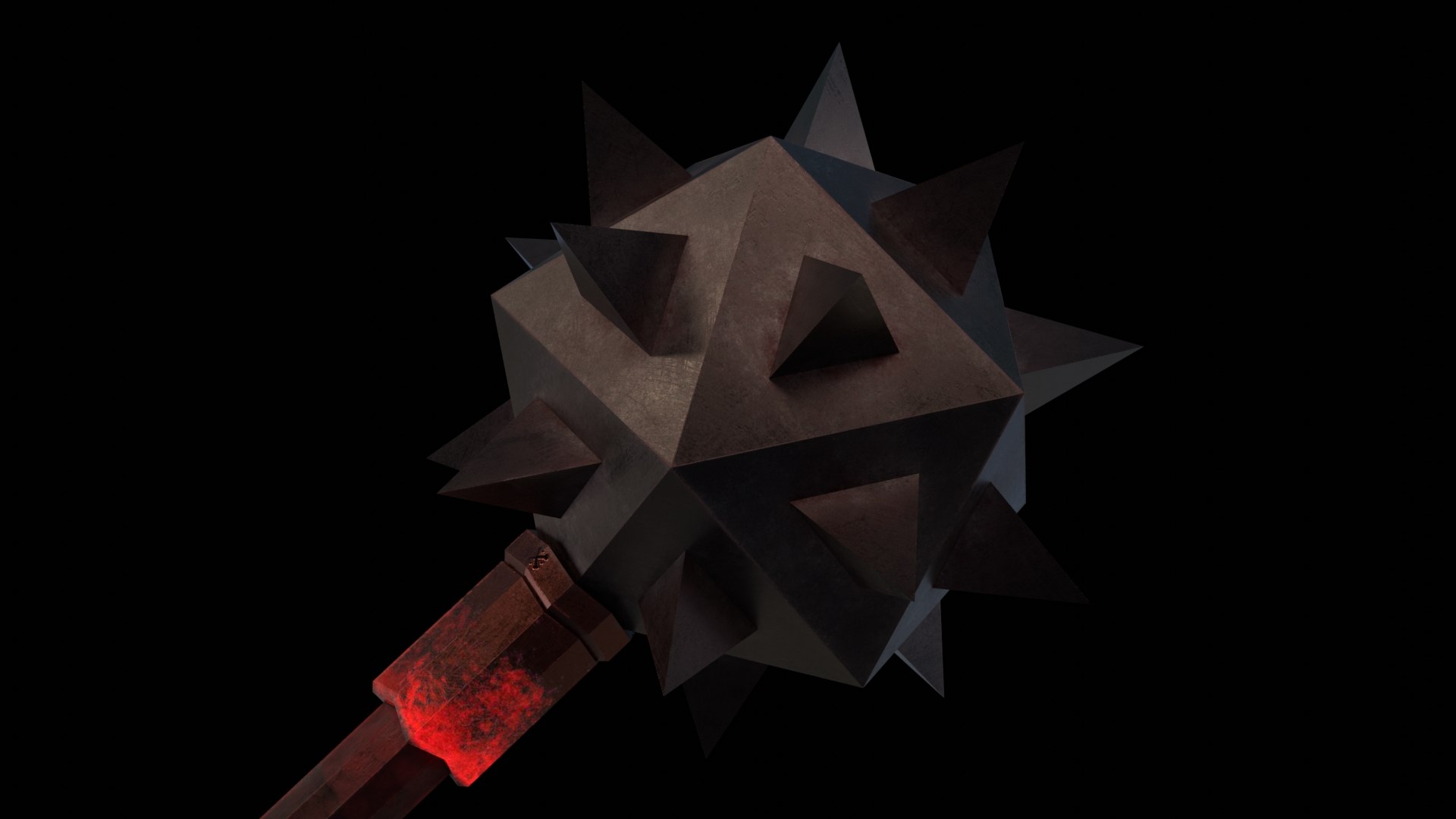 Blood Mace 3D - TurboSquid 1731991