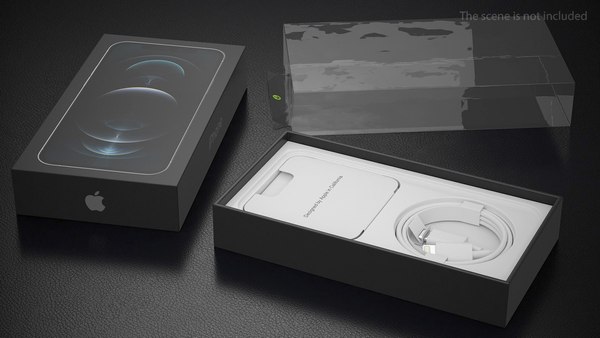 3D iphone 12 pro box model - TurboSquid 1706964