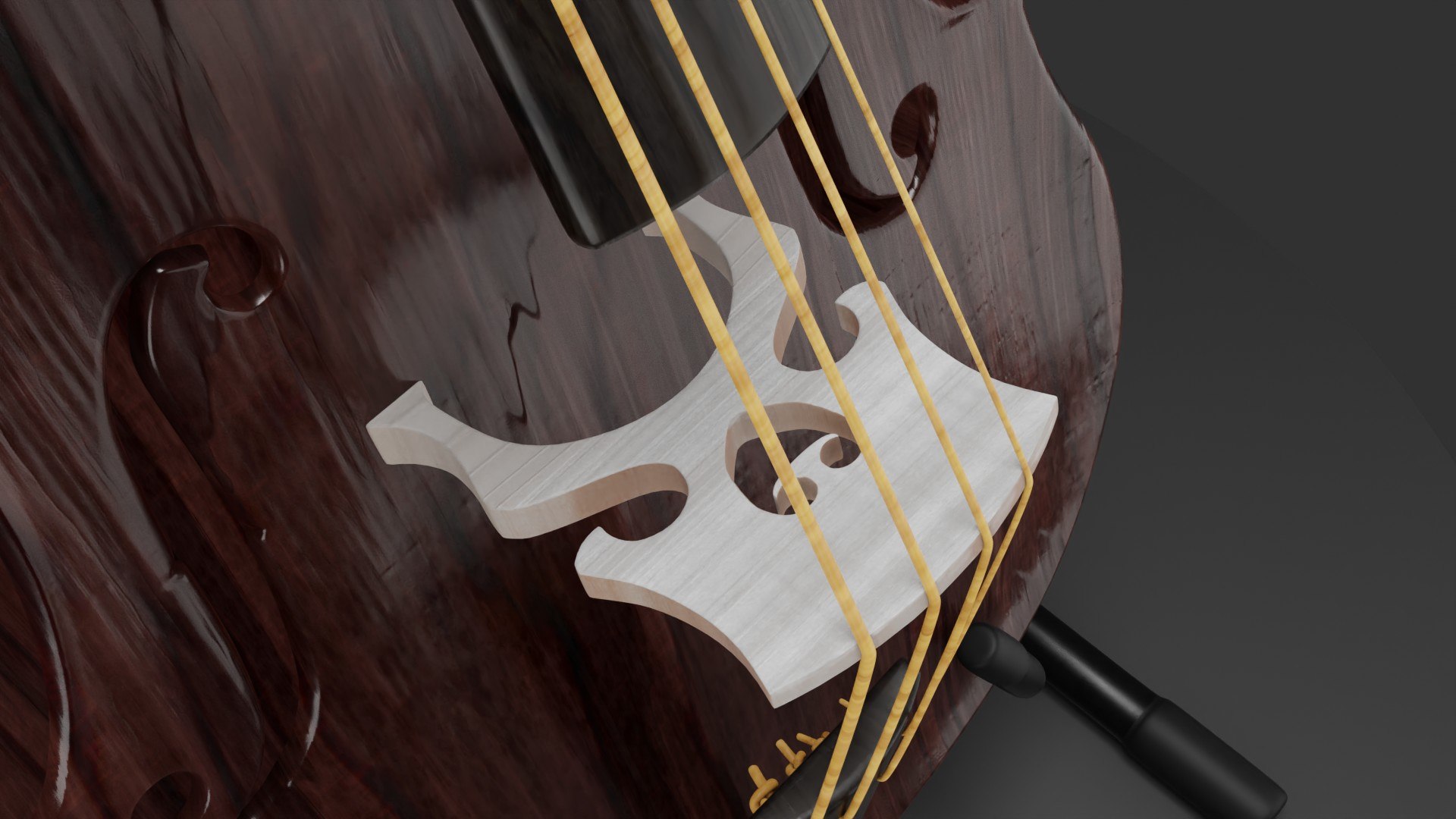 3D Double Bass - TurboSquid 1690120