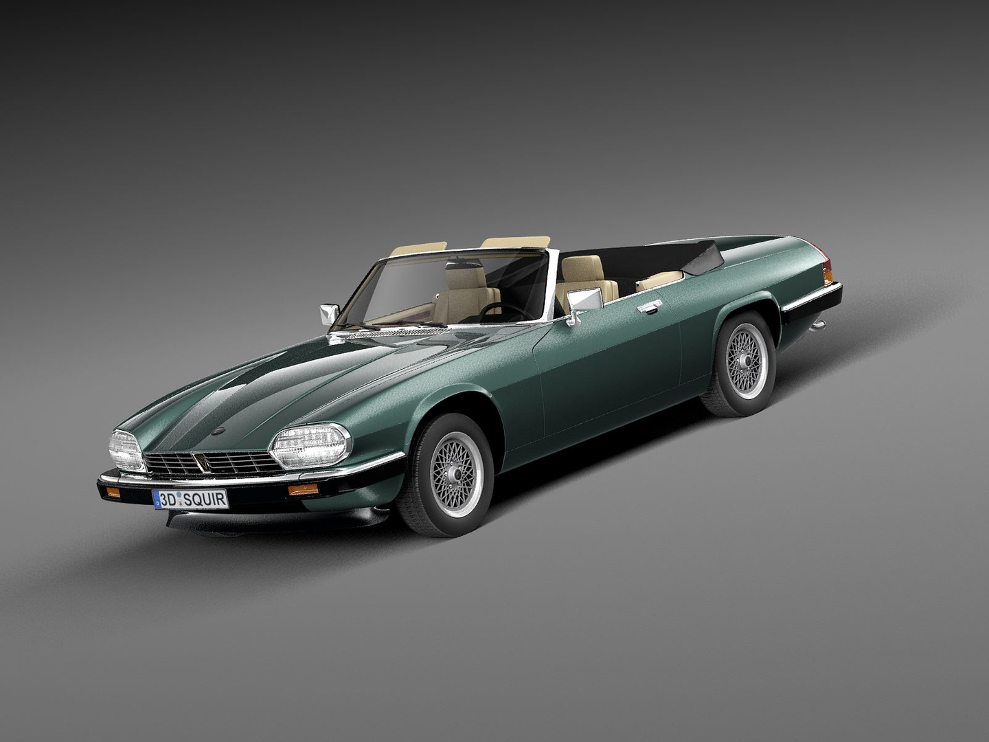 3ds Max Xjs Convertible 1975 Sport