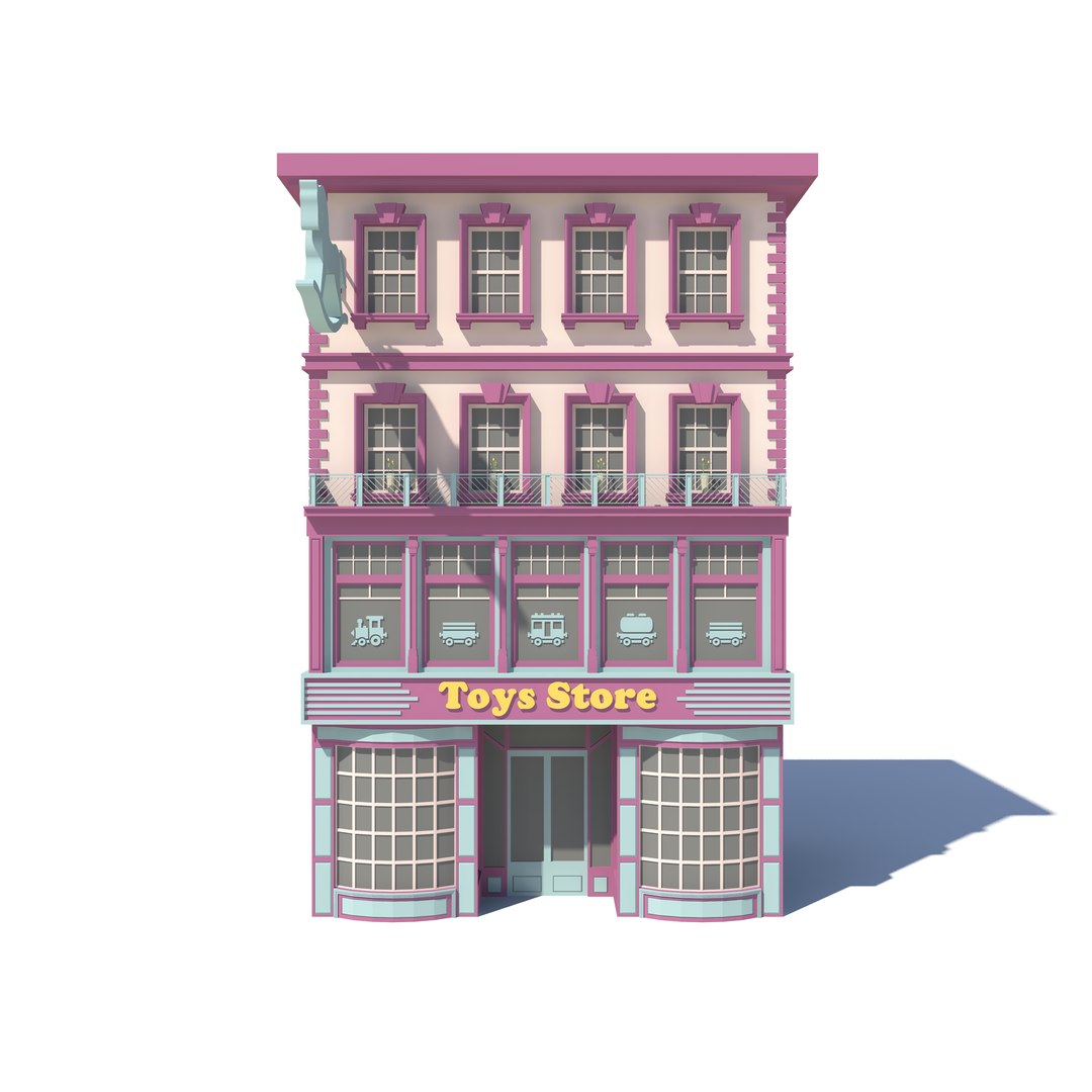 Toysstore 01 3D Model - TurboSquid 1423614