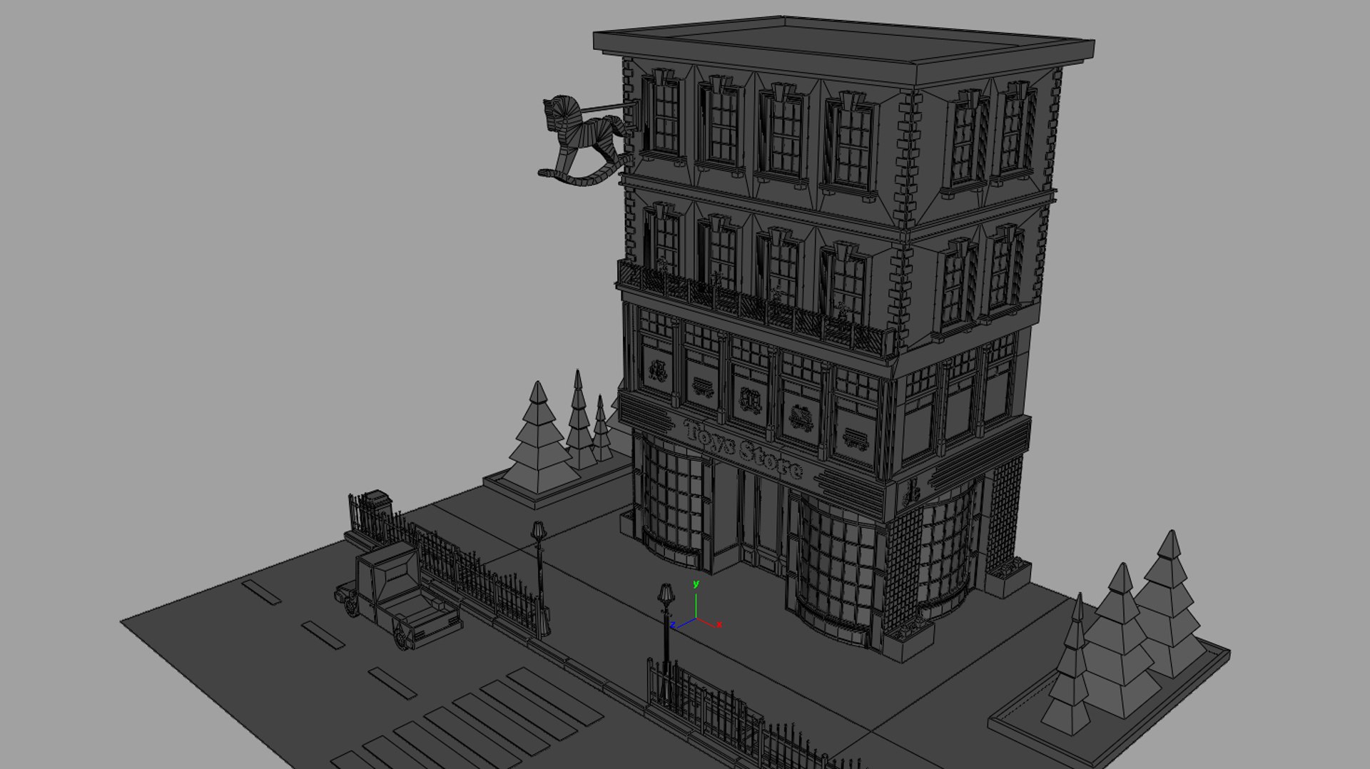 Toysstore 01 3D Model - TurboSquid 1423614