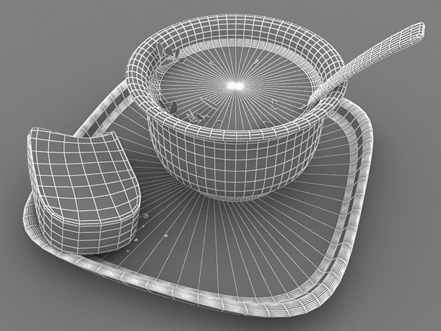 3ds max food soup