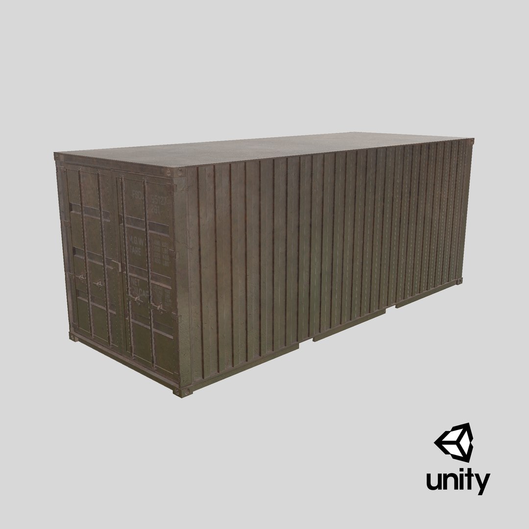 3D Container Modelling - TurboSquid 1341423