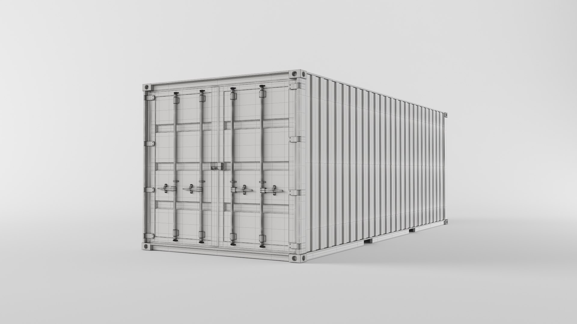 3D Container Modelling - TurboSquid 1341423