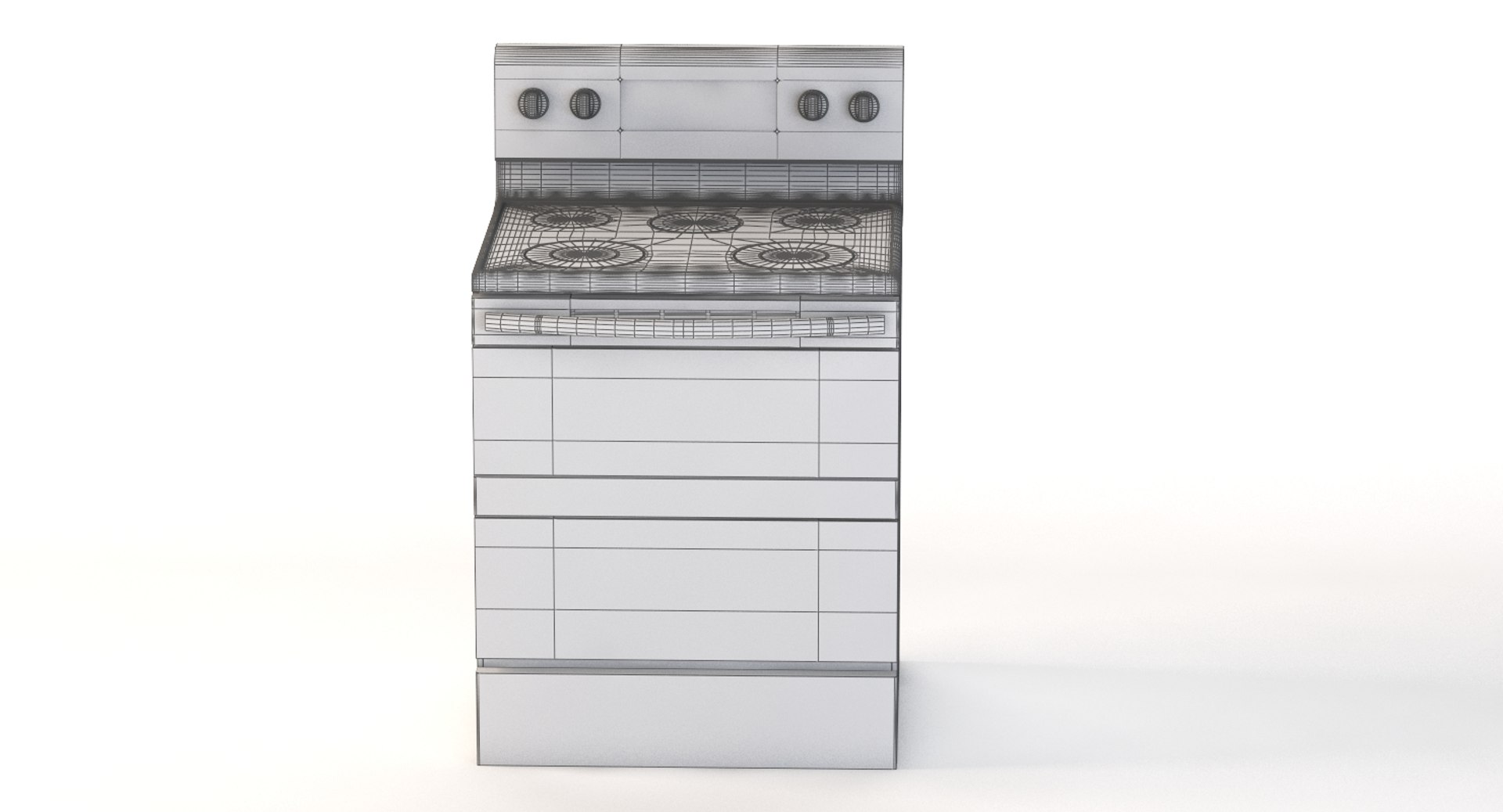 3D model range stainless realistic - TurboSquid 1241307