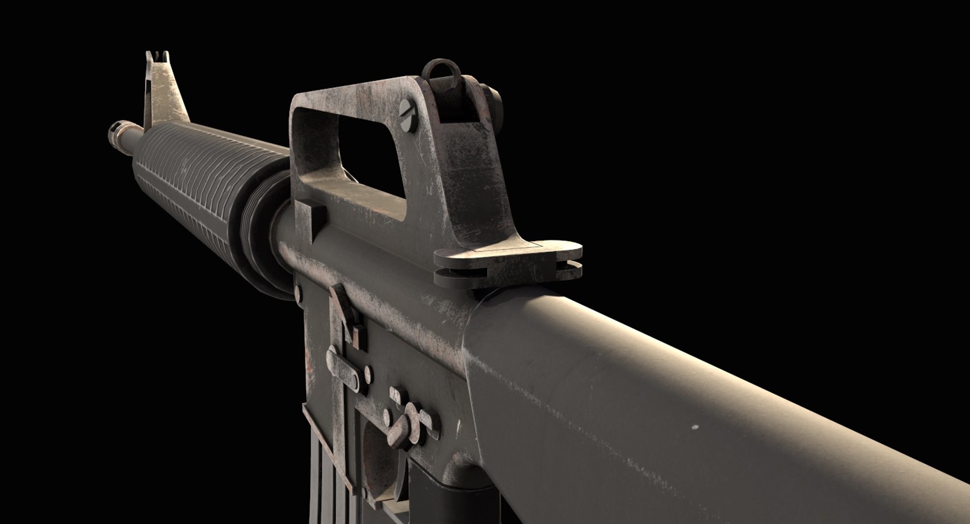 Free 3D M16 Rifle Games | 1146673 | TurboSquid