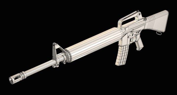 Free 3D m16 rifle games | 1146673 | TurboSquid