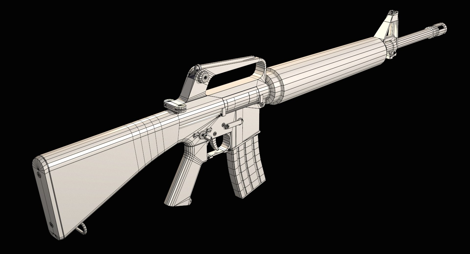 Free 3D M16 Rifle Games | 1146673 | TurboSquid