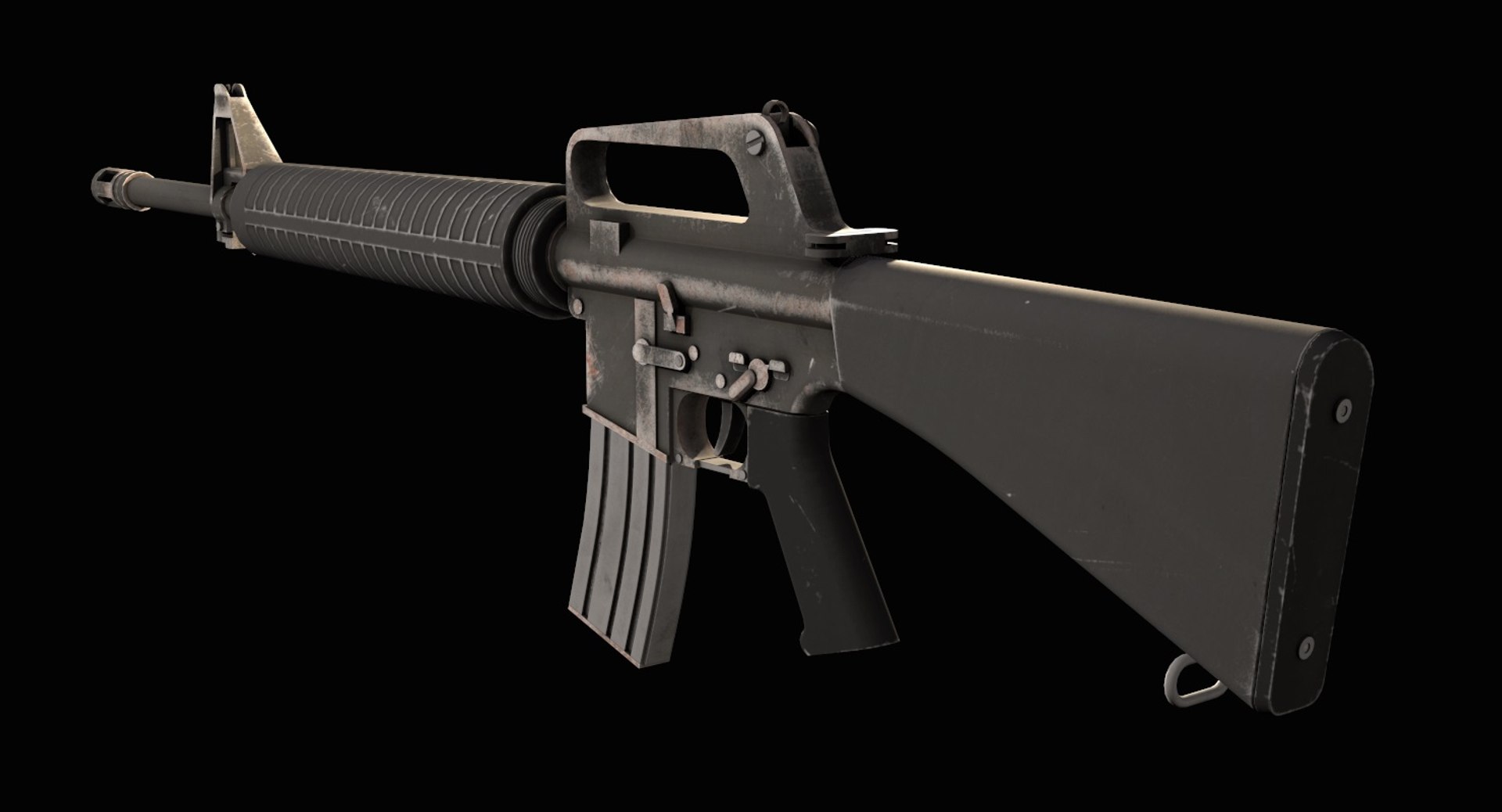 Free 3D M16 Rifle Games | 1146673 | TurboSquid