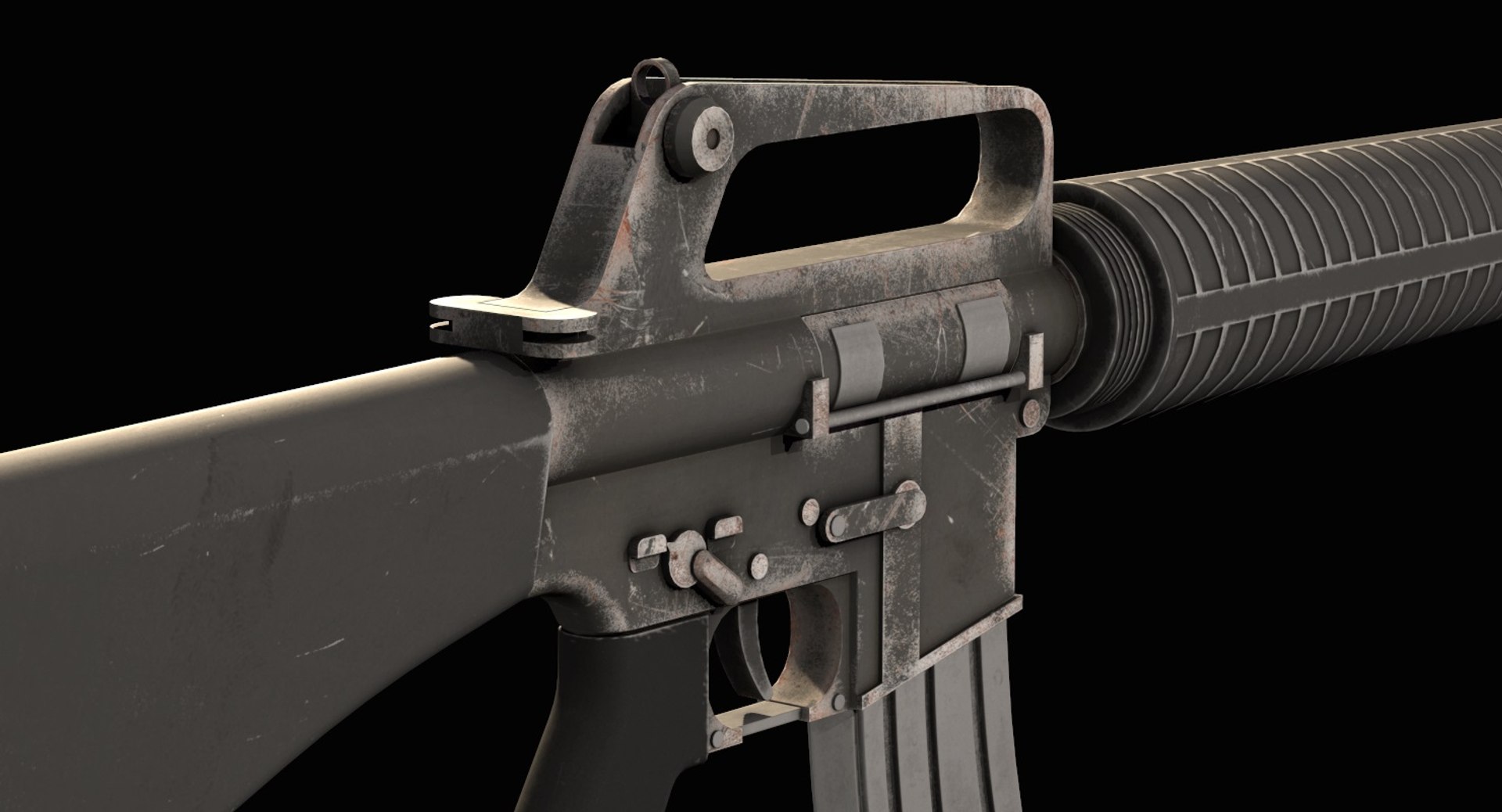 Free 3D M16 Rifle Games | 1146673 | TurboSquid