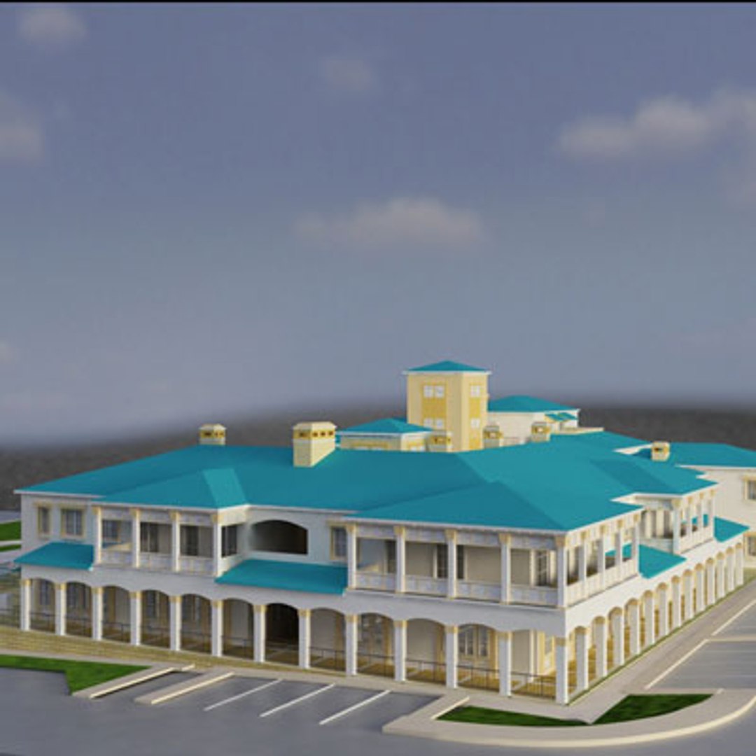 Club Facility 3d Model