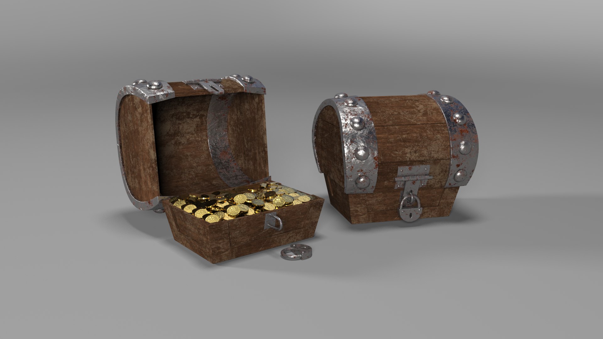 Treasure Chest 3D - TurboSquid 1388451