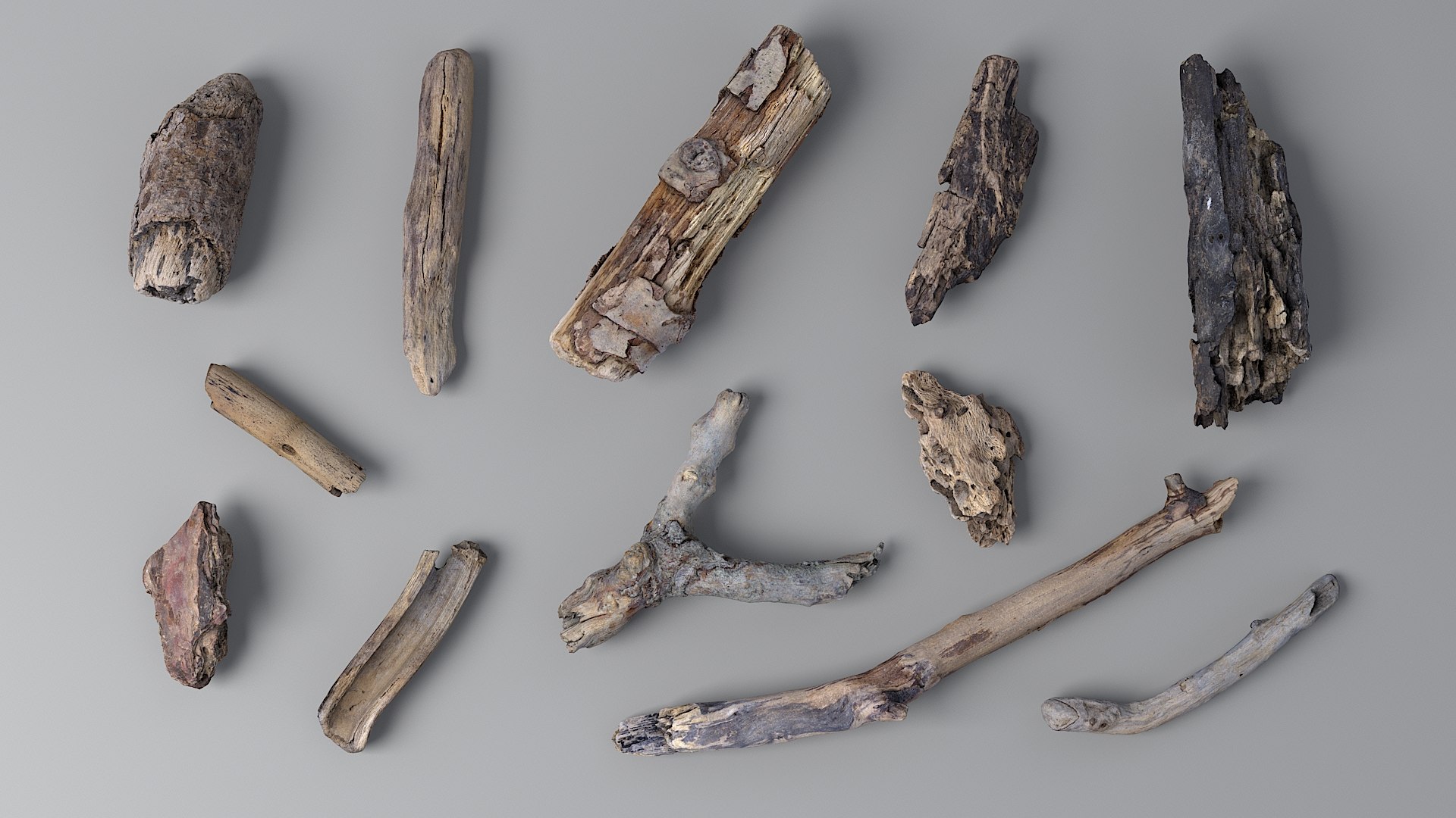 3D Twigs Collection - TurboSquid 1964359