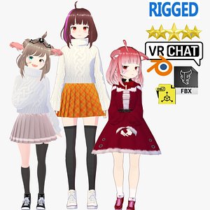 Blender Vrchat Models | TurboSquid