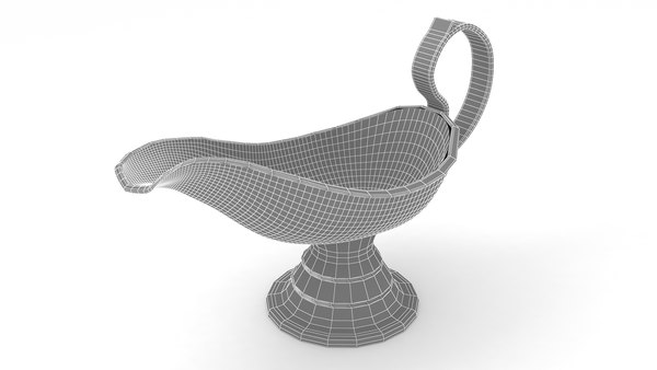 3D Sauce Boat - TurboSquid 1791526