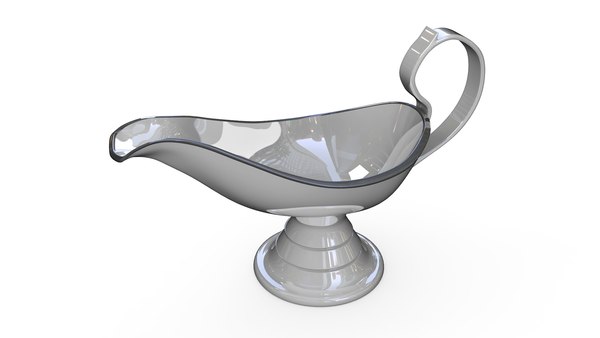 3D Sauce Boat - TurboSquid 1791526