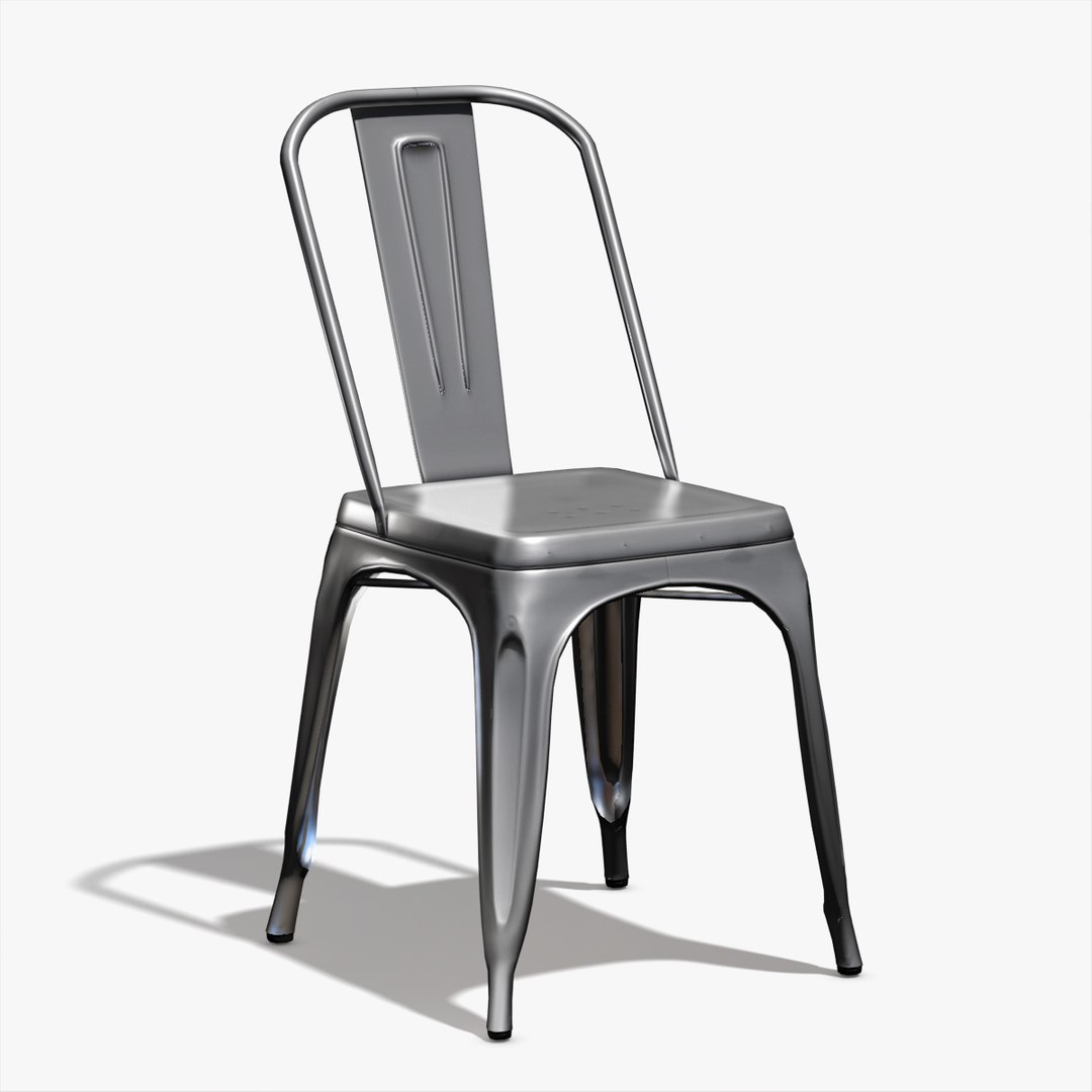 3d Model Tolix Marais Chair