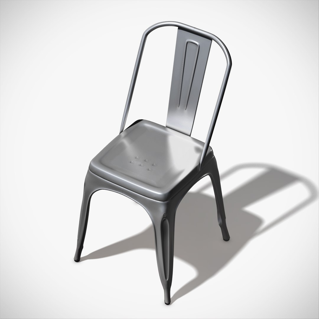 3d Model Tolix Marais Chair
