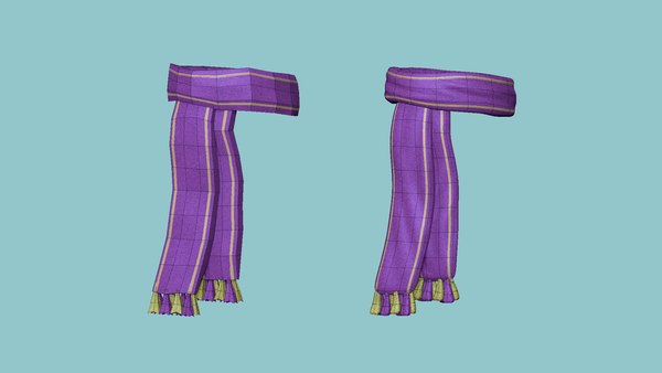 Character scarf - costume 3D - TurboSquid 1713803