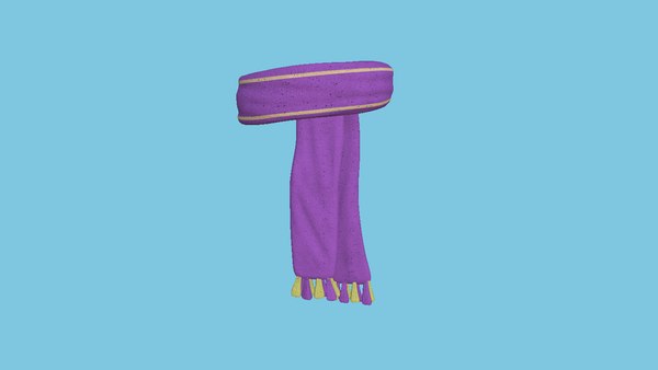Character scarf - costume 3D - TurboSquid 1713803