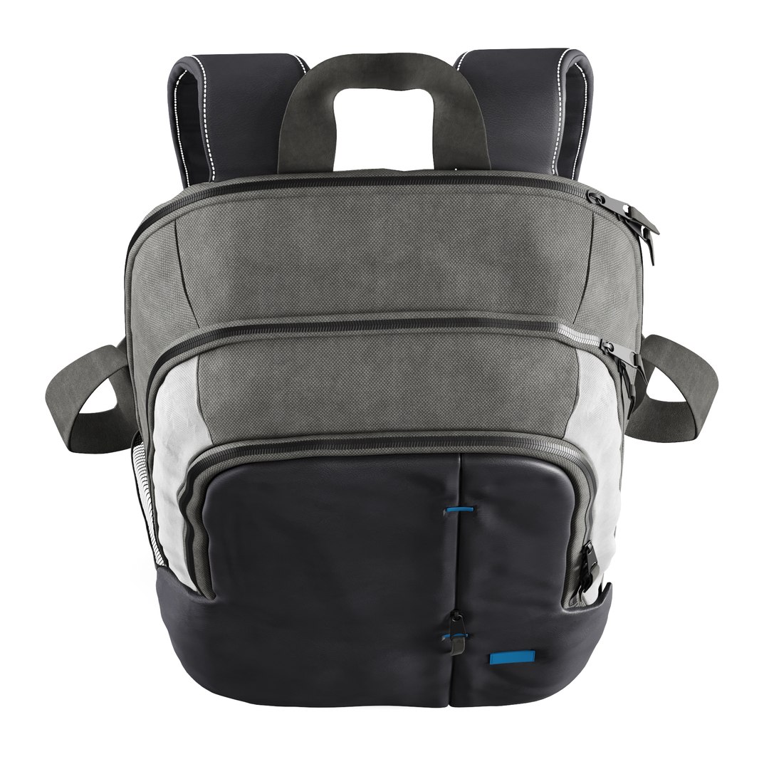 Hiking And School Backpack 3D Model - TurboSquid 1920357