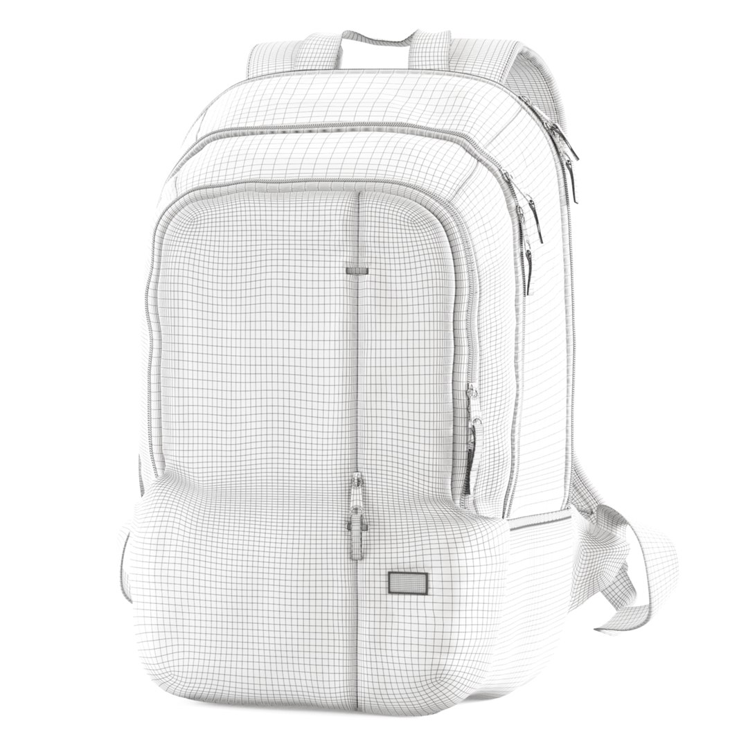 Hiking And School Backpack 3D Model - TurboSquid 1920357