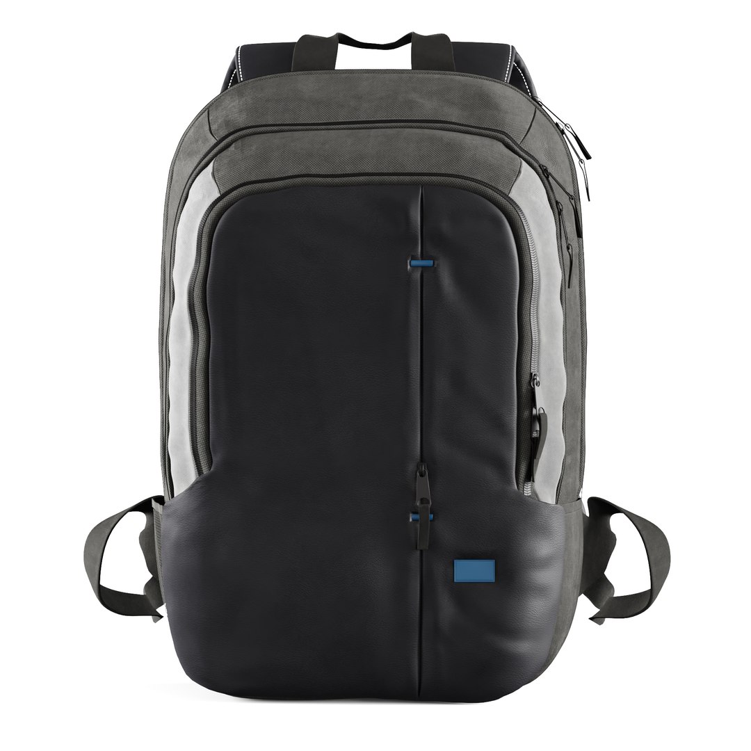 Hiking And School Backpack 3D Model - TurboSquid 1920357