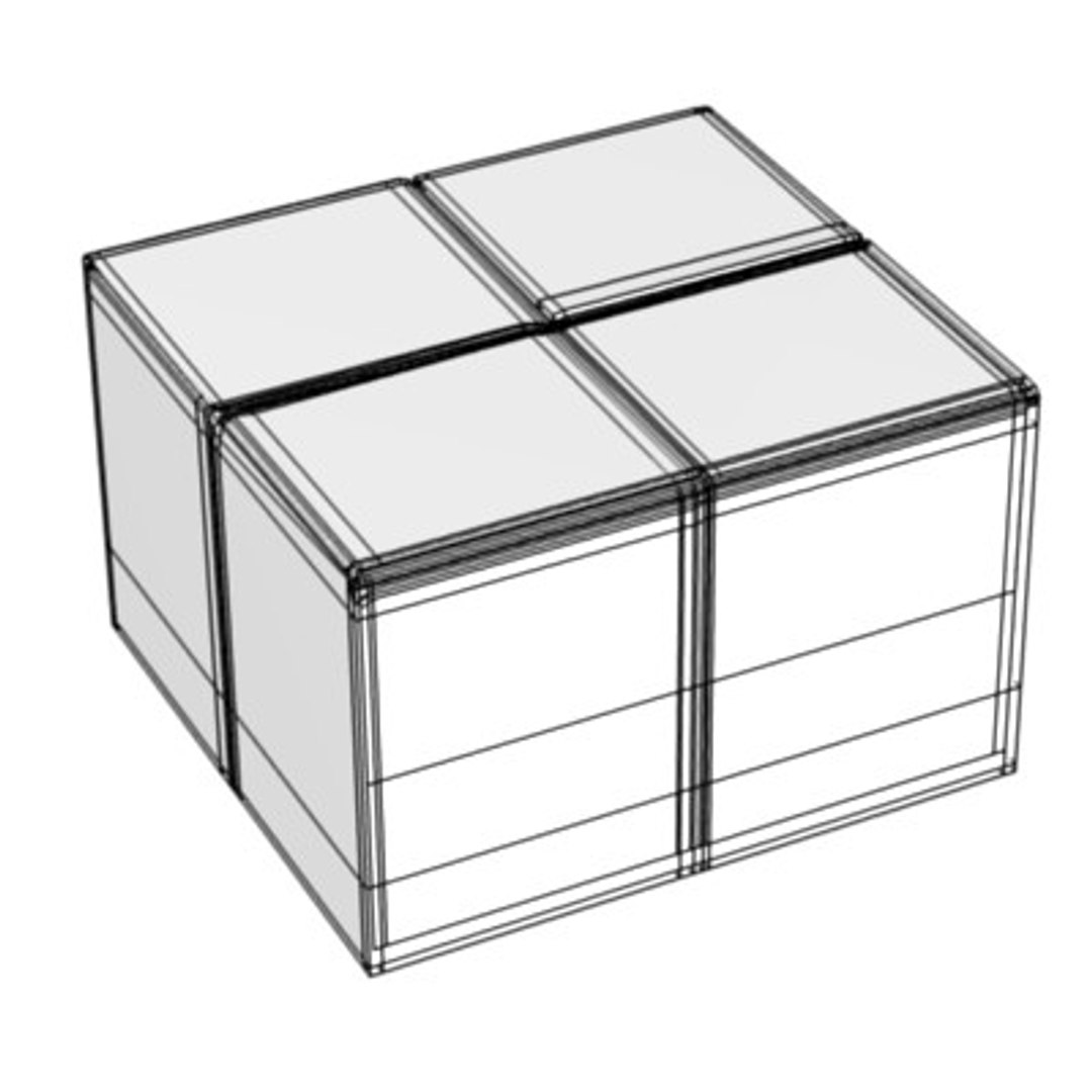 Post Package 3d Model