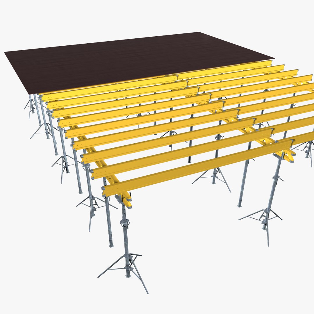 3d model slab framework