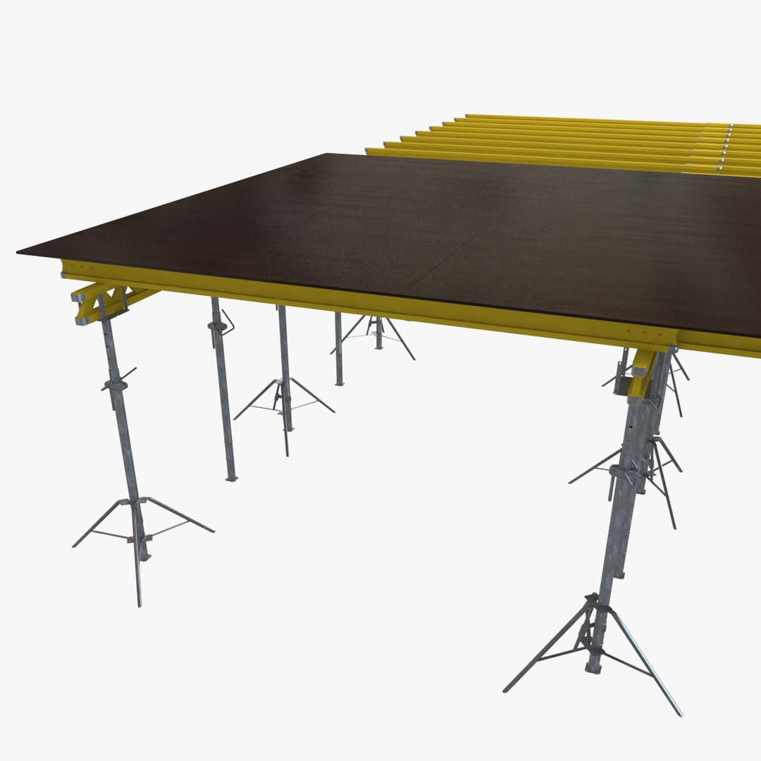 3d model slab framework