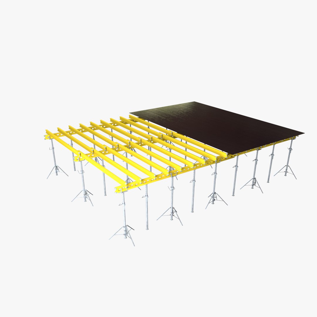 3d model slab framework