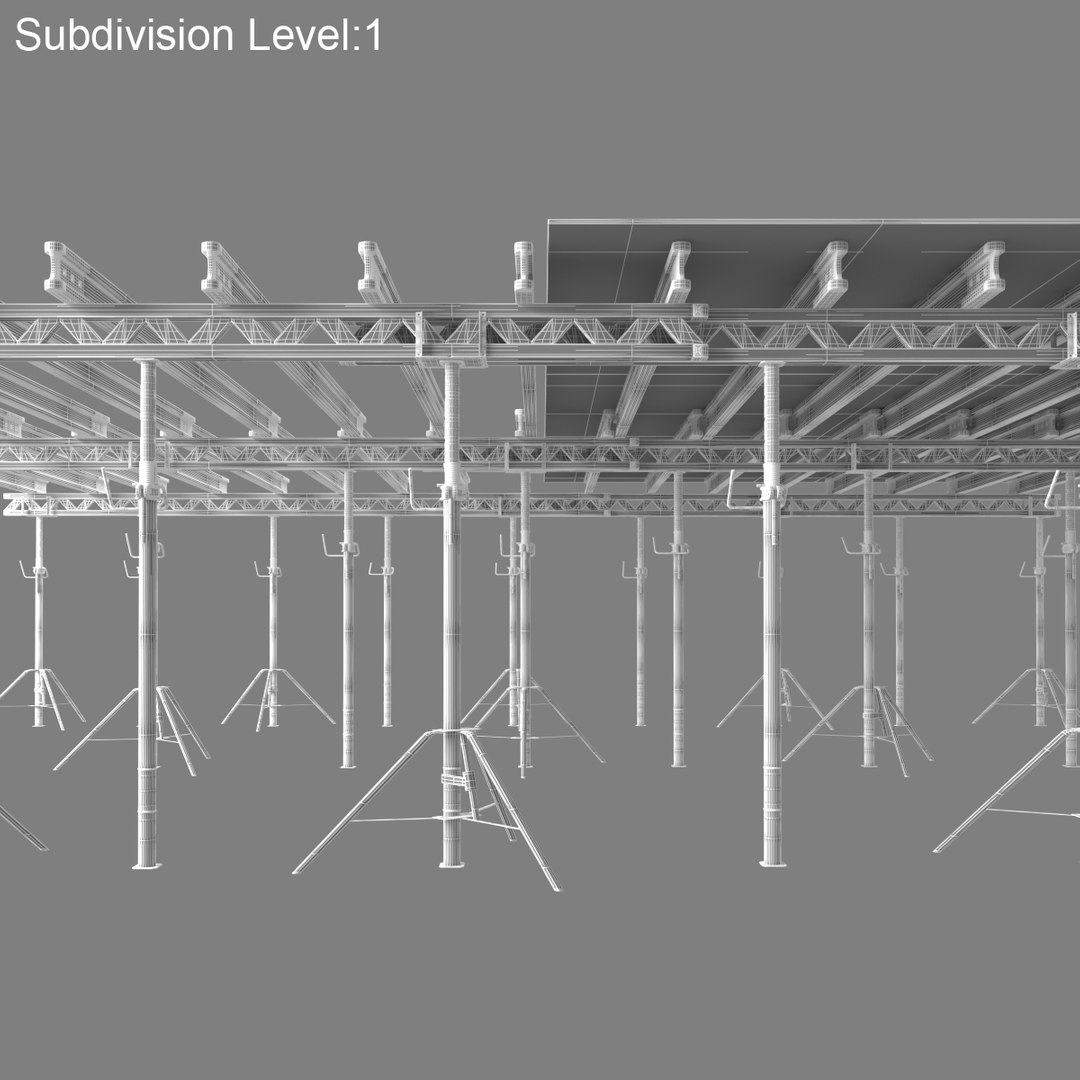 3d Model Slab Framework