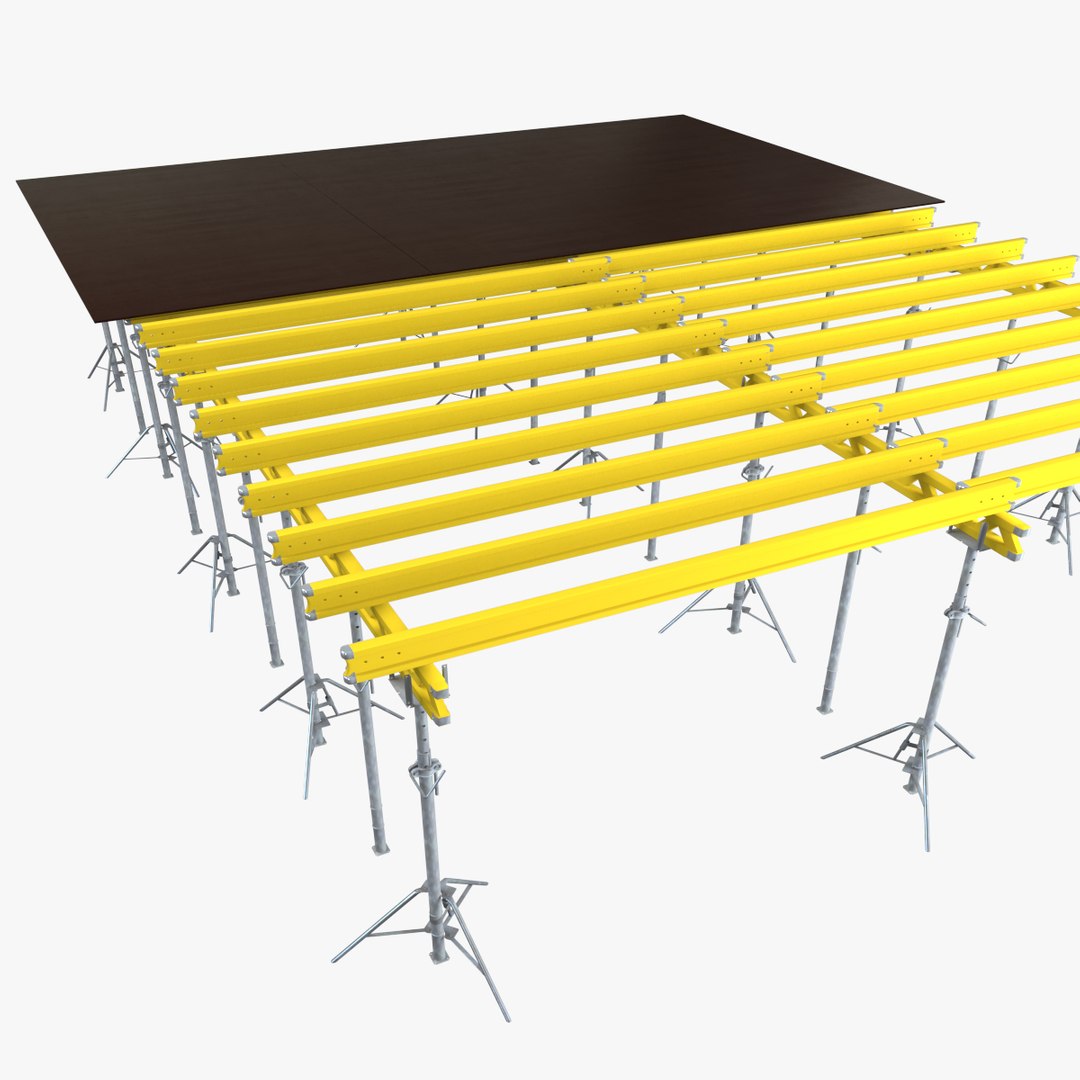 3d Model Slab Framework