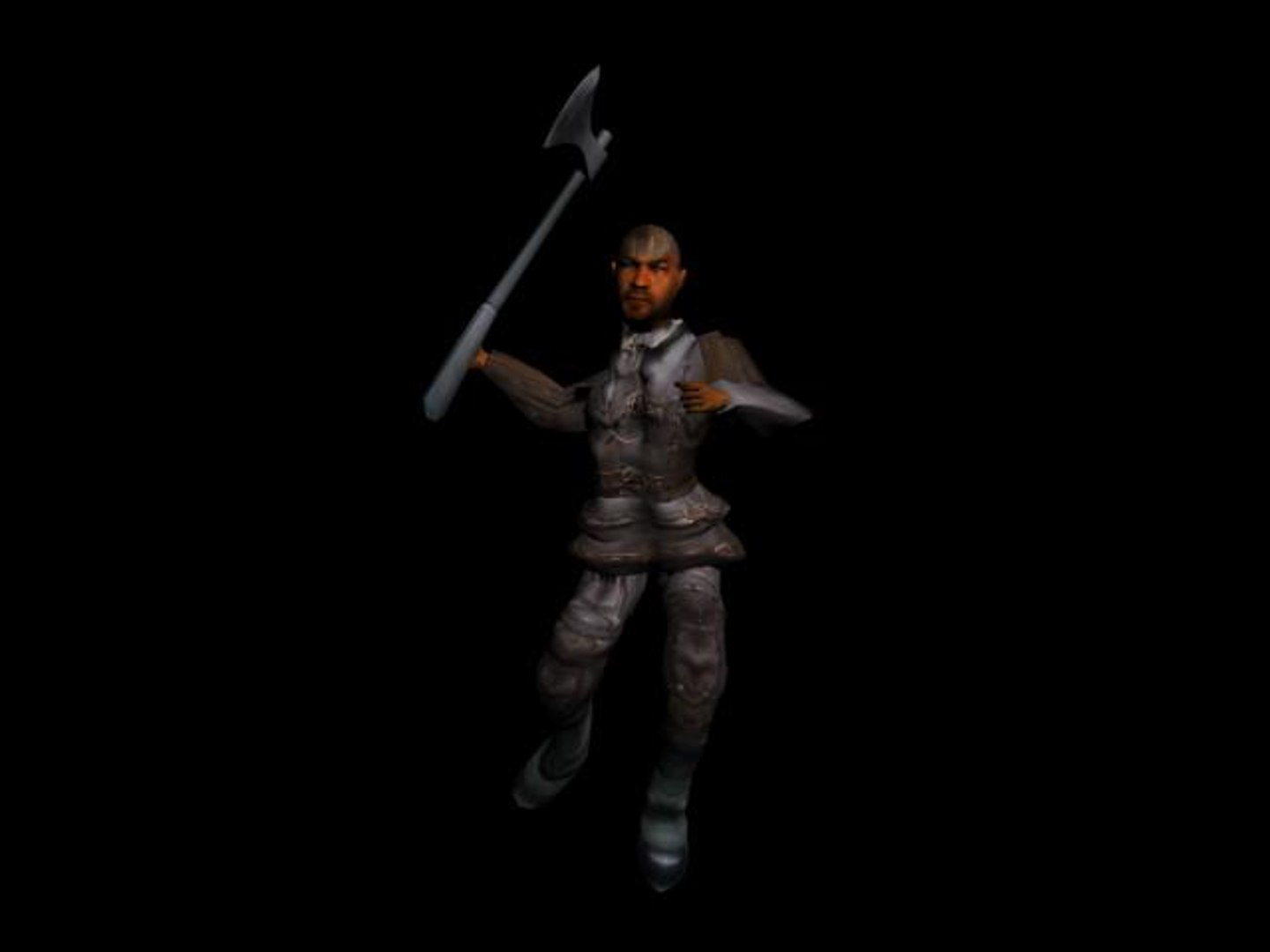 3d Warrior Animation
