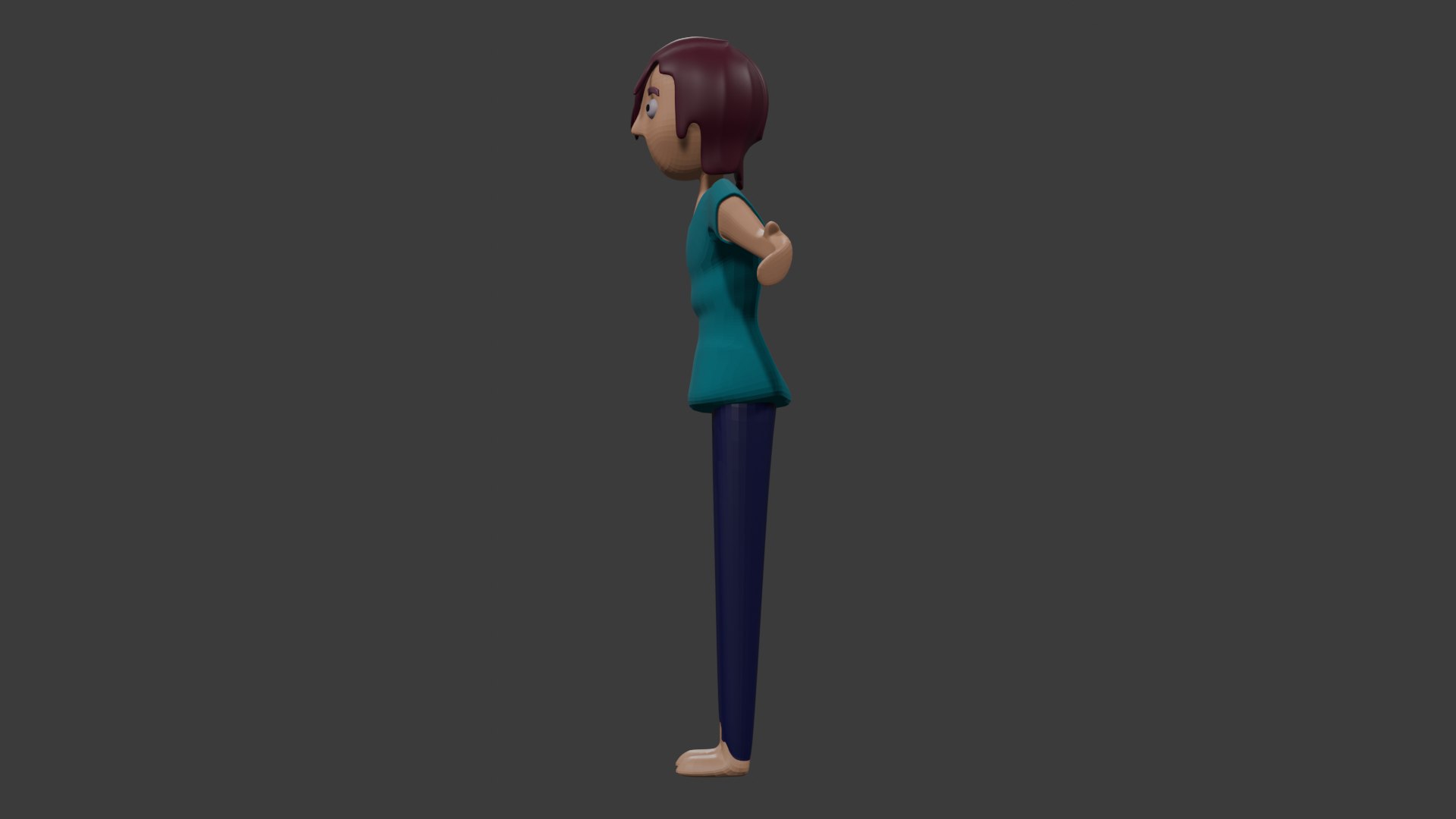 Boy Lowpoly 3D Model - TurboSquid 2276802